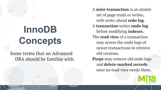 M|18 Deep Dive: InnoDB Transactions and Write Paths | PDF