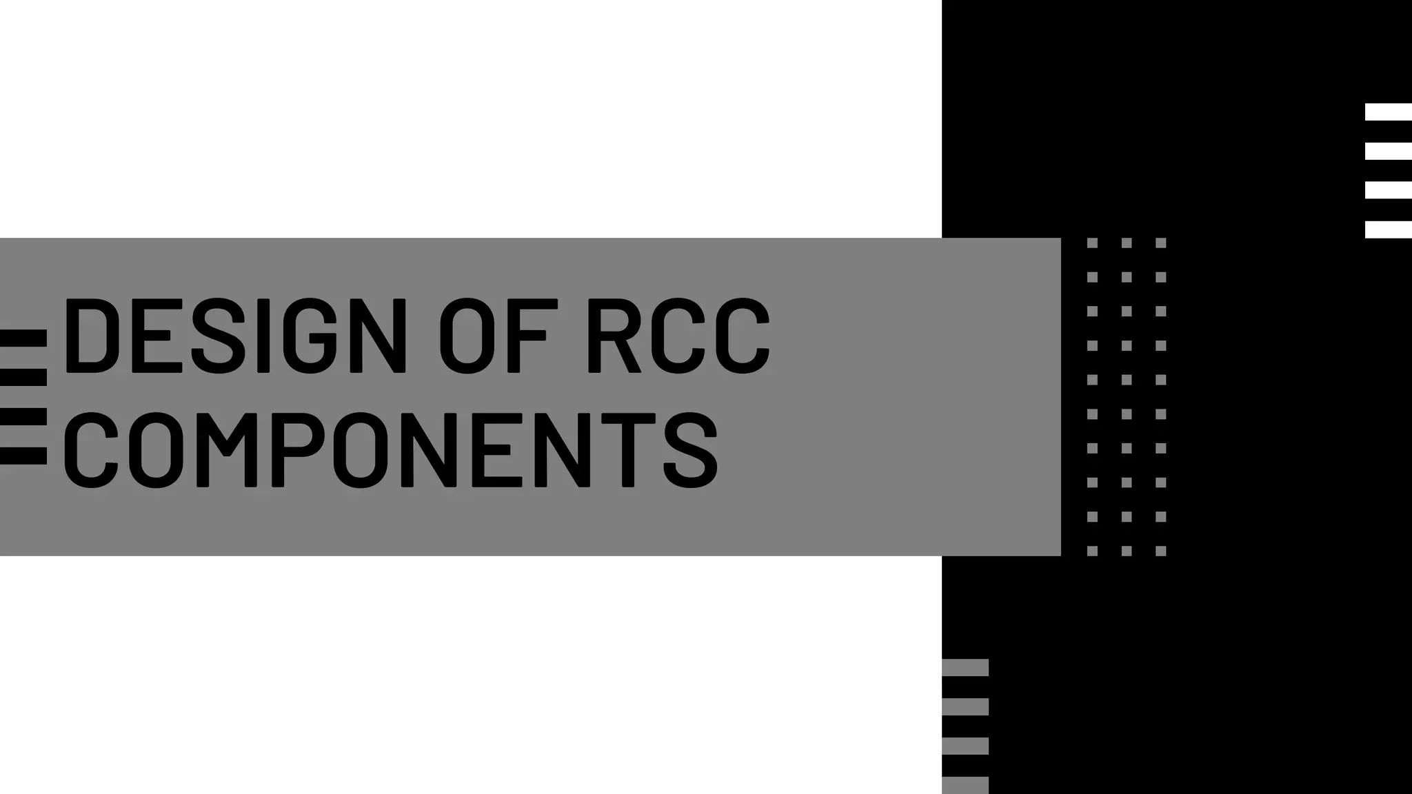 DESIGN OF RCC ELEMENTS SESSION 5 PROF. YADUNANDAN | PPTX