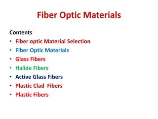 Session5 fiber materials | PPTX