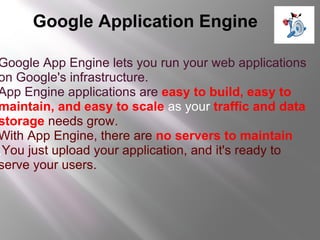 Session 5 google_app_engine | PPT