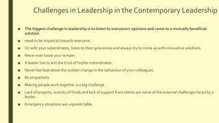 Session 5 leadership traits | PPTX