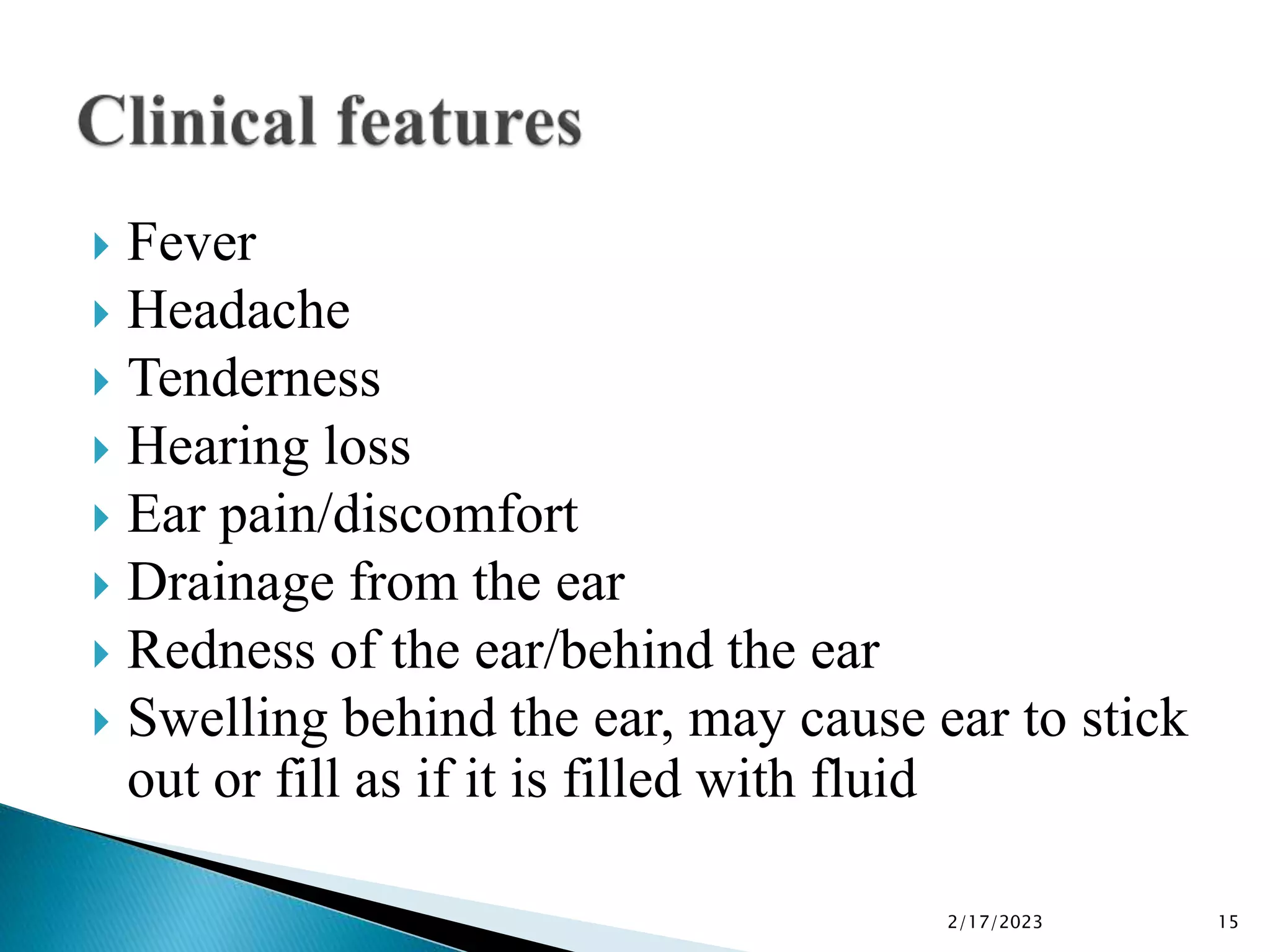 Session 5 Mastoiditis.pptx | Ear, Nose and Throat Conditions | Diseases ...