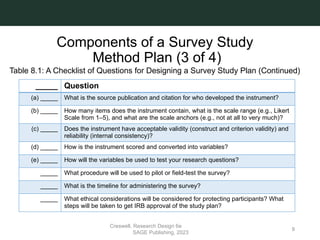 Guide to Designing Quantitative Research Methods | PPTX