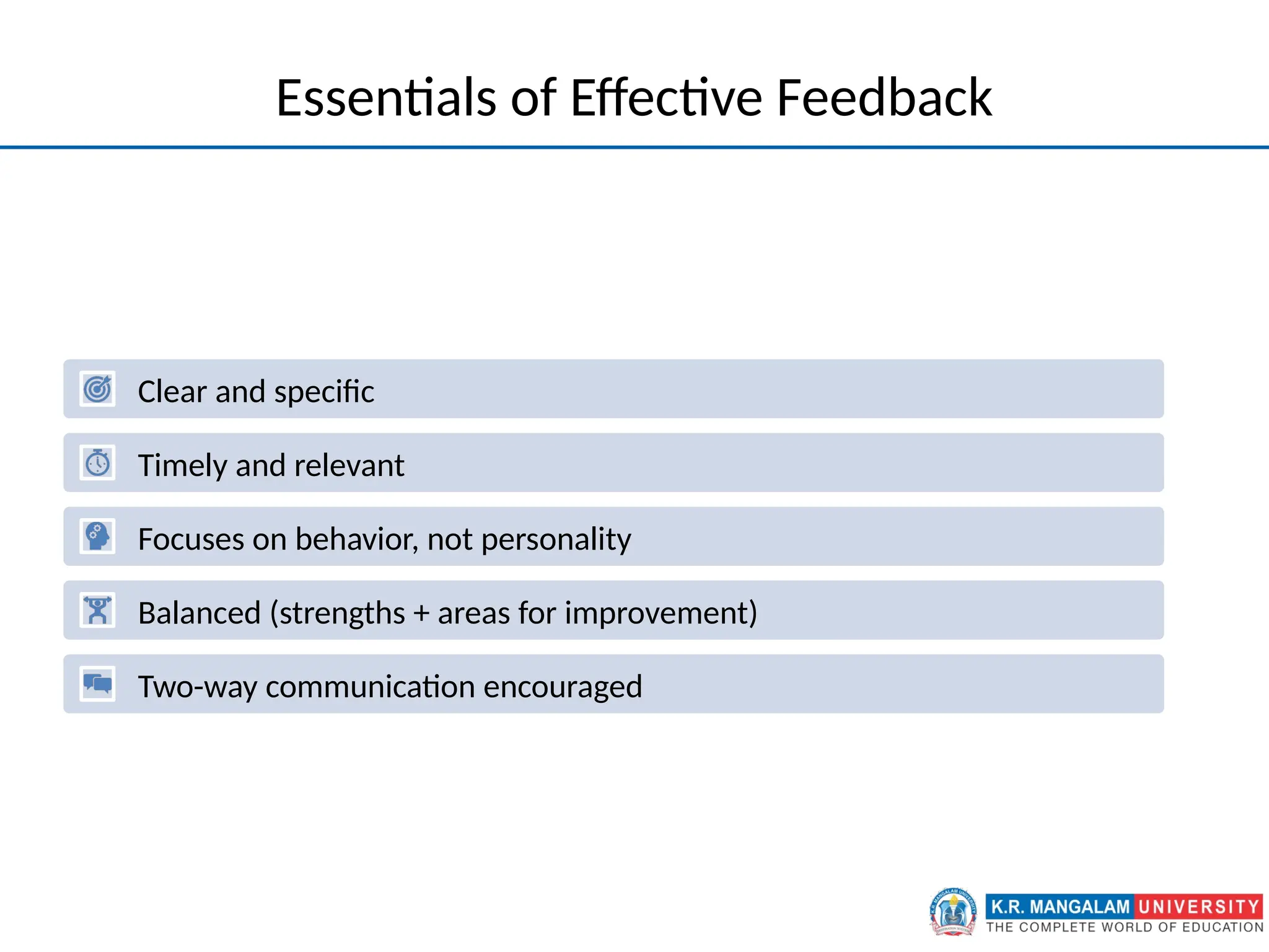 Session 5 Types of Communication Formal vs. Informal, Feedback ...