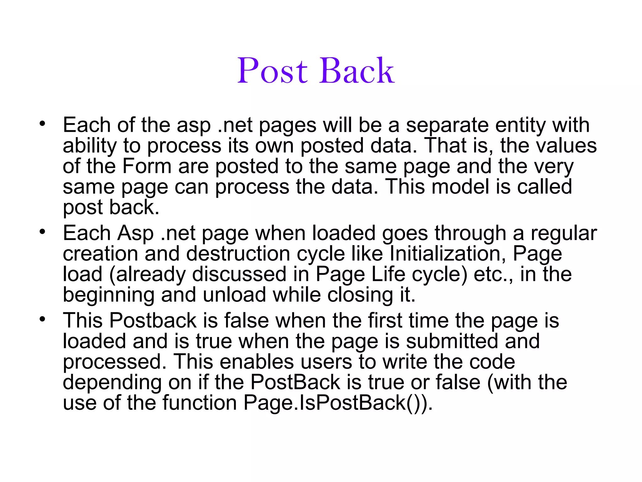 ASP.NET Session 6 | PPT