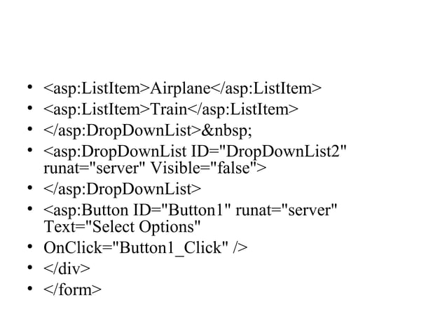ASP.NET Session 6 | PPT