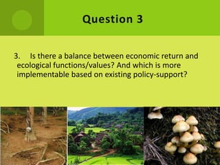 Session 6.2 rubber monoculture or agroforestry | PPTX
