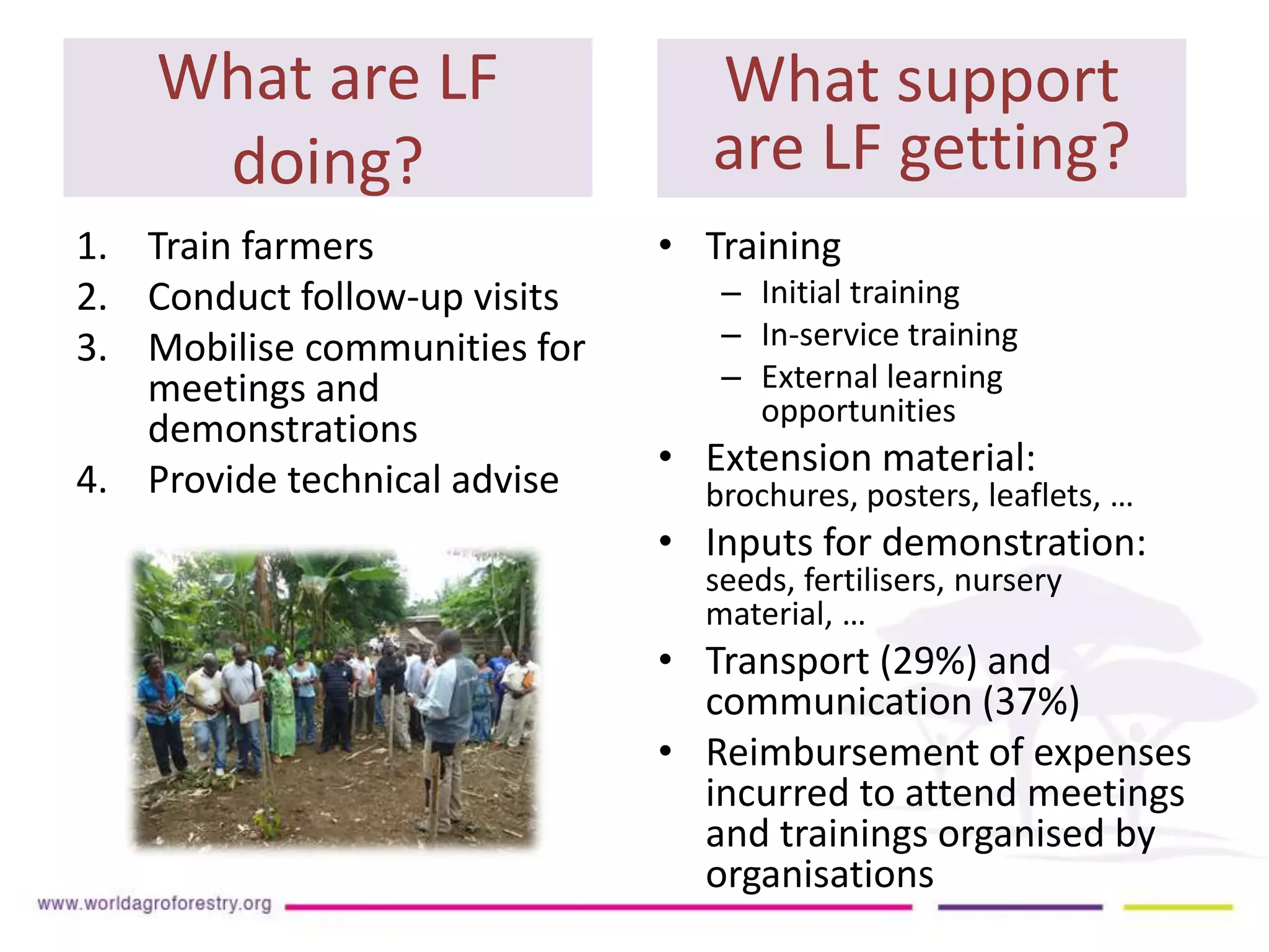 Session 6.3 farmer to farmer extension in cameroon | PPTX