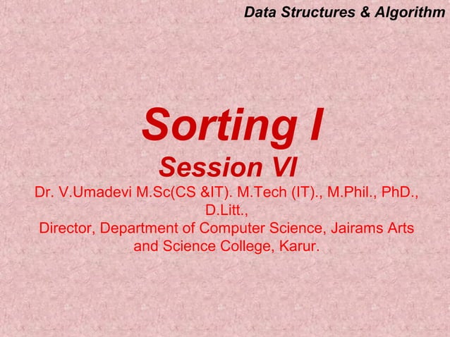 Data Structures 6 Ppt