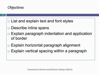 Building Next Generation Websites Session6 | PPTX | Web Design and HTML ...