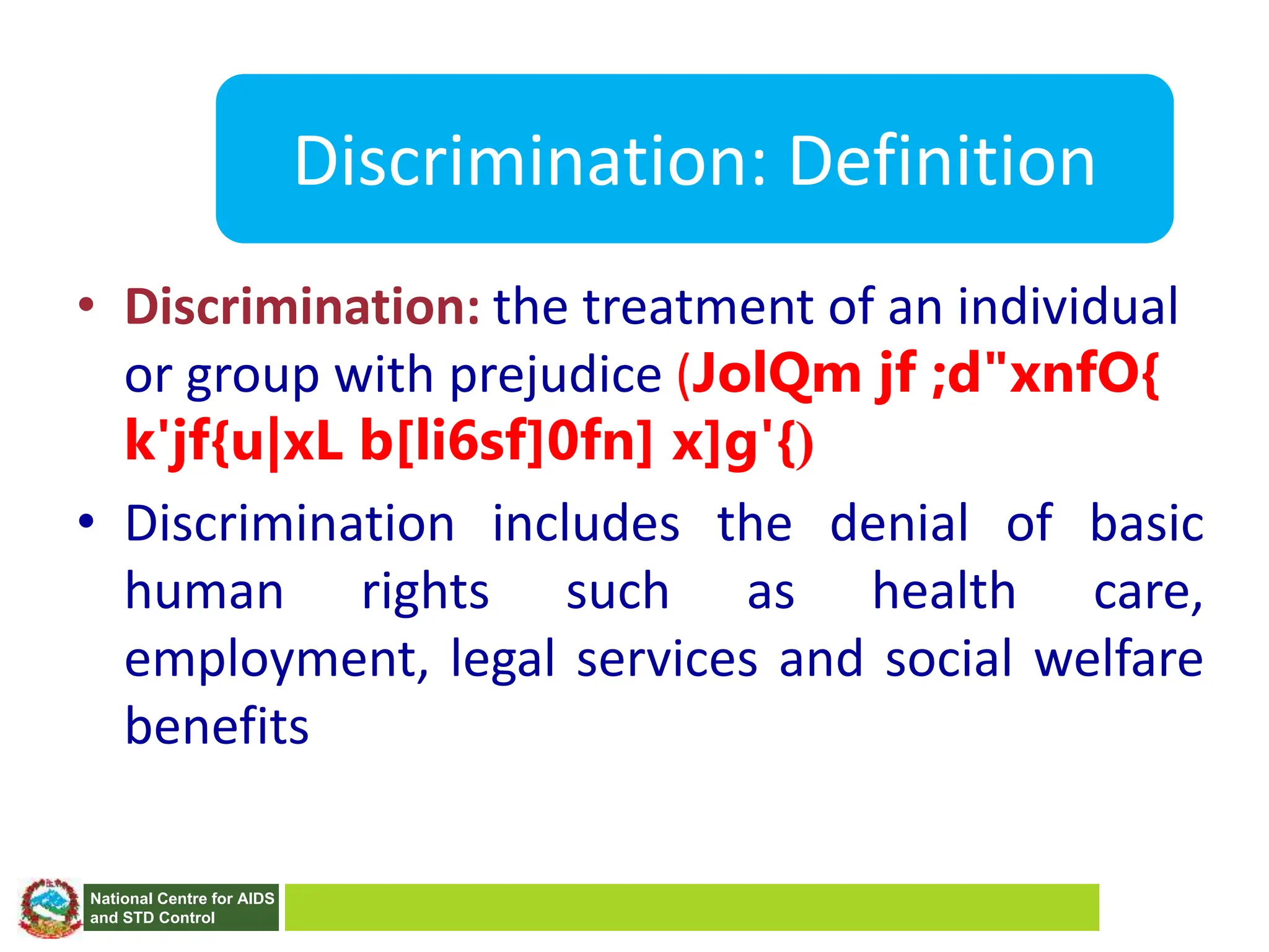 Session 6. Stigma and Discrimination.ppt