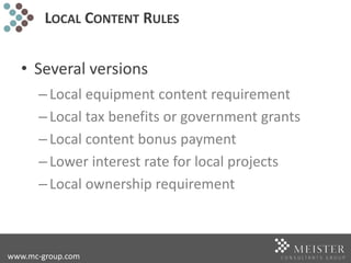 Course on Regulation and Sustainable Energy in Developing Countries ...