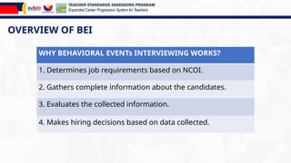 Session 6 - Behavioral Events Interview.pptx