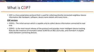 Setting up CDP (Cisco Discovery Protocol) between Cisco IOS and VMware ...