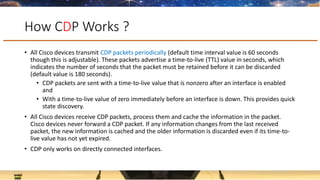 Setting up CDP (Cisco Discovery Protocol) between Cisco IOS and VMware ...