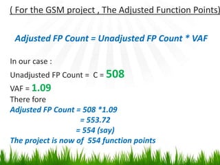 Function point Analysis: An idiots friendly introduction | PPT