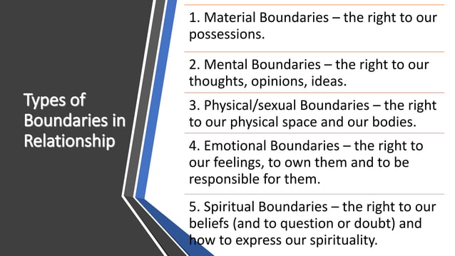 Session 6- Presentation BOUNDARIES.pdf | Parenting | Family and ...