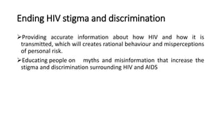 Voluntary test and counselling for HIV clients | PPT