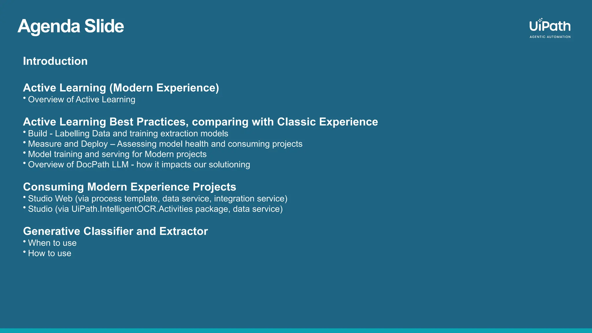 Session 6 Specialized AI Associate Series: The GenAI Experience in ...
