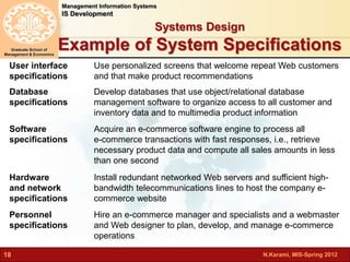 Session#6; information systems development | PPT