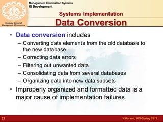 Session#6; information systems development | PPT