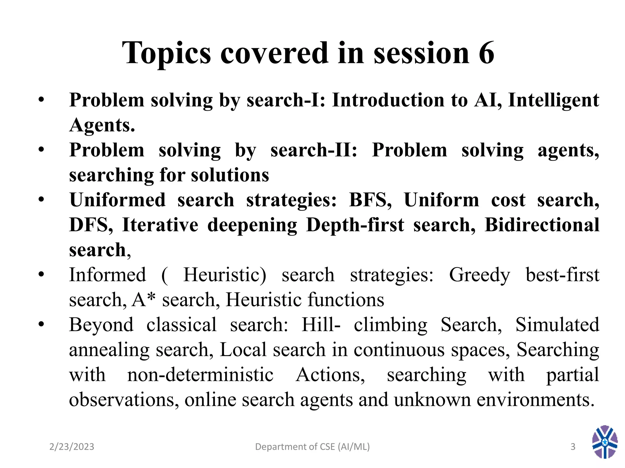 AI_Session 6 Iterative deepening Depth-first and bidirectional search.pptx