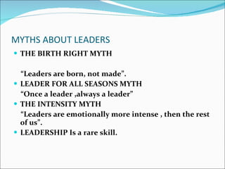 Session 6 leadership ( SMS ) | PPT