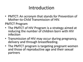 Session 6 PMTCT.pptx | Pregnancy | Reproductive Health