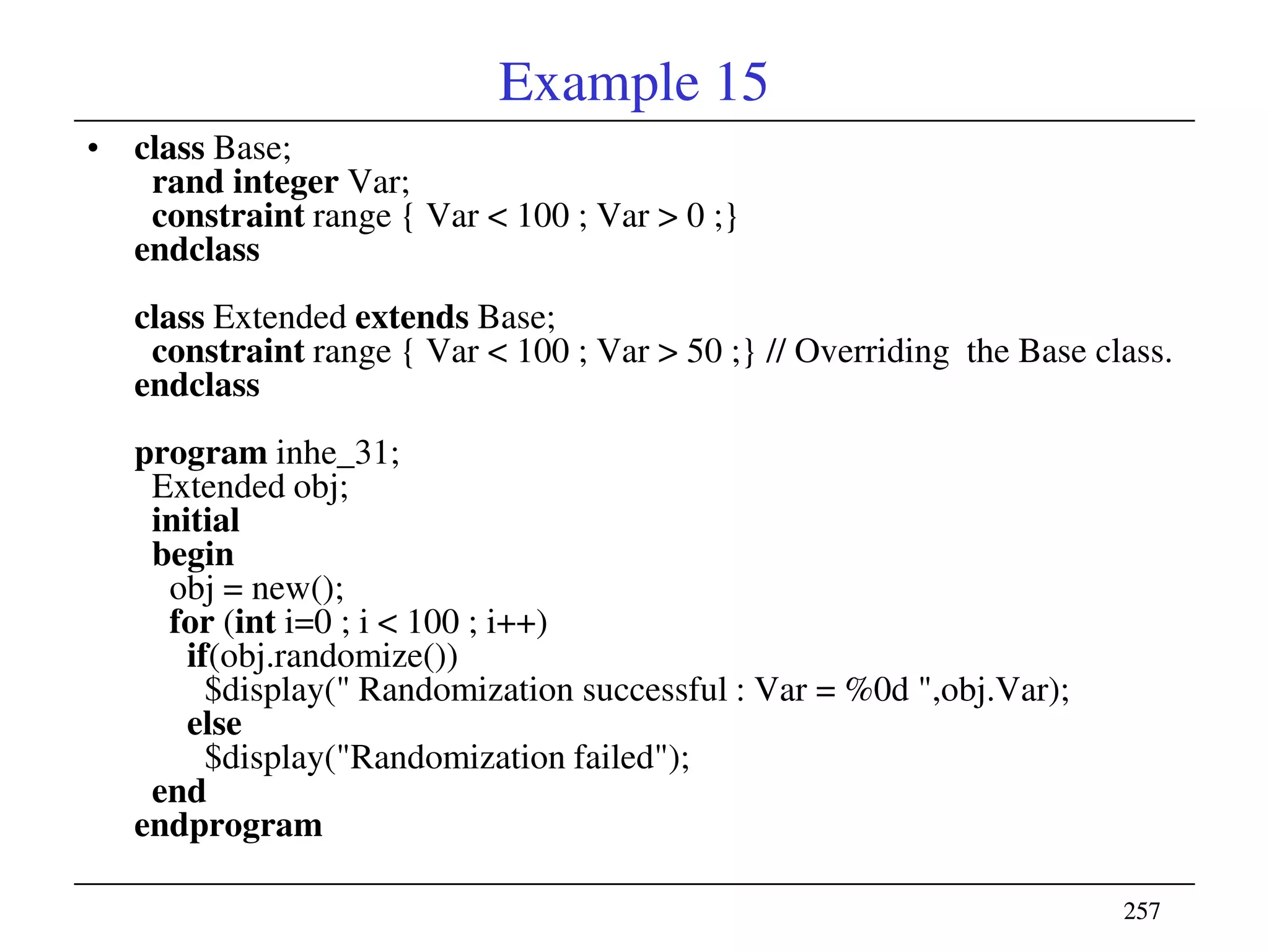 Session 6 sv_randomization | PDF