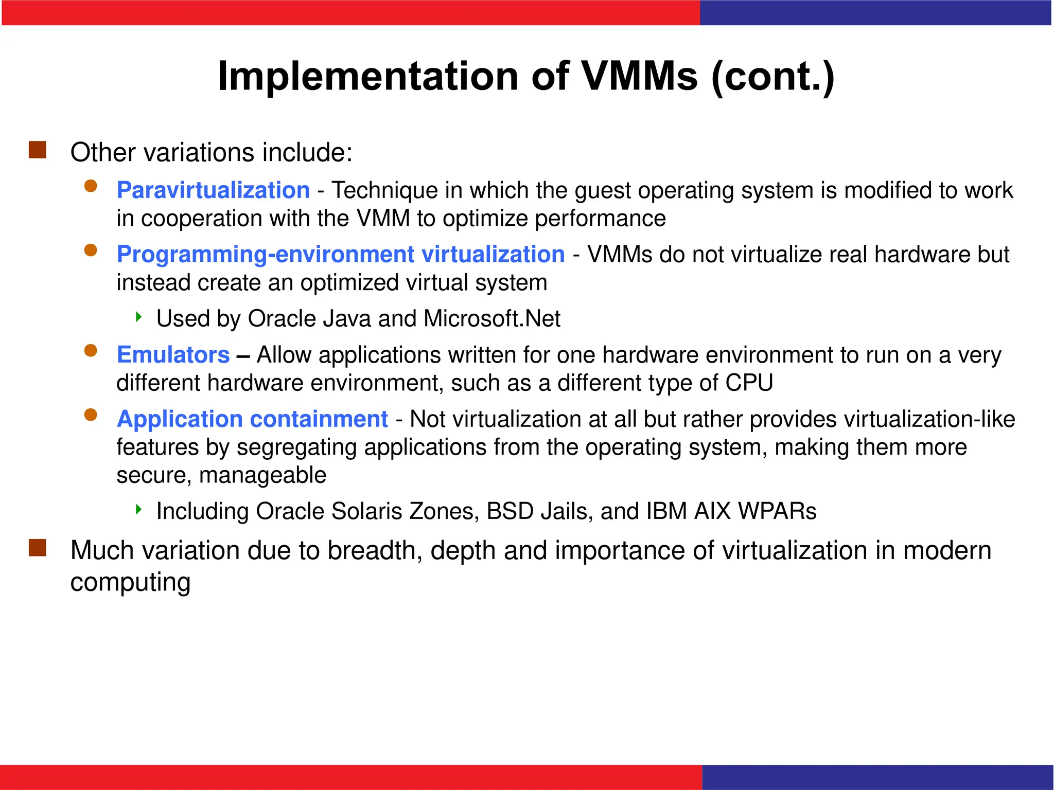 Session 6(Virtual Machine) in operating system | PPTX