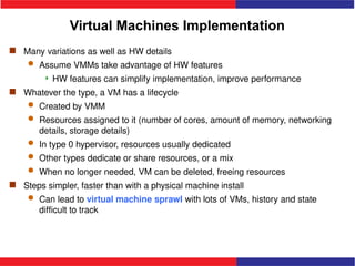 Session 6(Virtual Machine) in operating system | PPTX