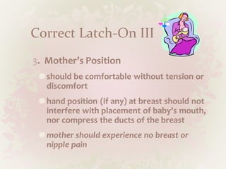 Breastfeeding Module 3: Session 7 | PPT