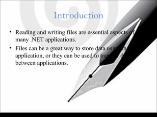 ASP.NET Session 7 | PPT