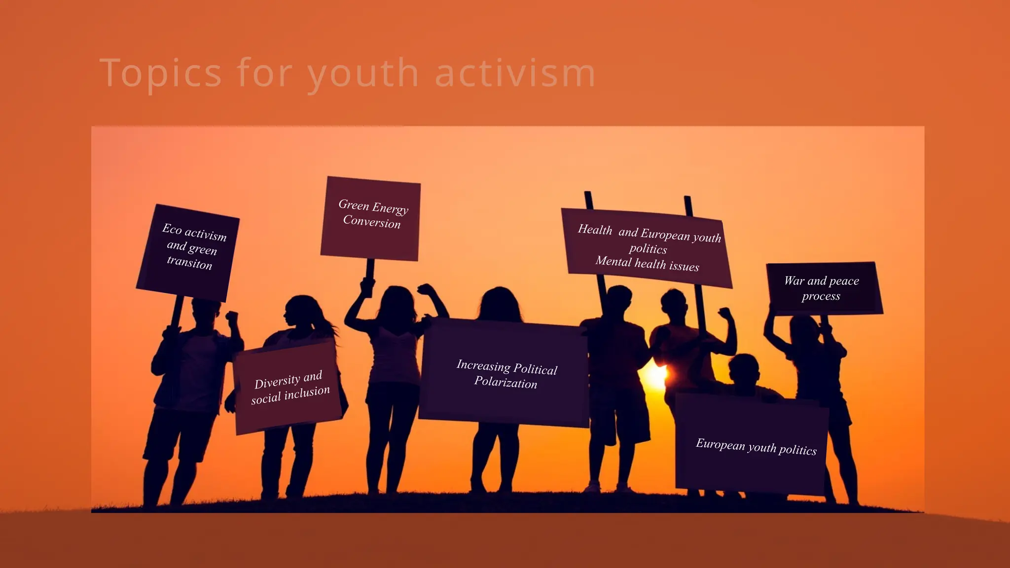 Awareness and selection of different types of topics | PPTX