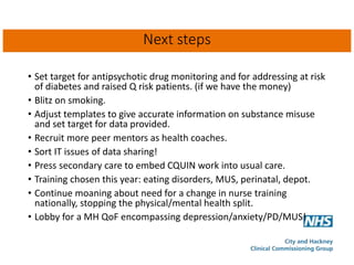 Improving the physical health of patients with severe mental health ...