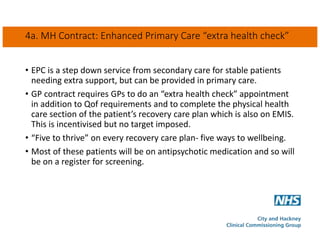 Improving the physical health of patients with severe mental health ...