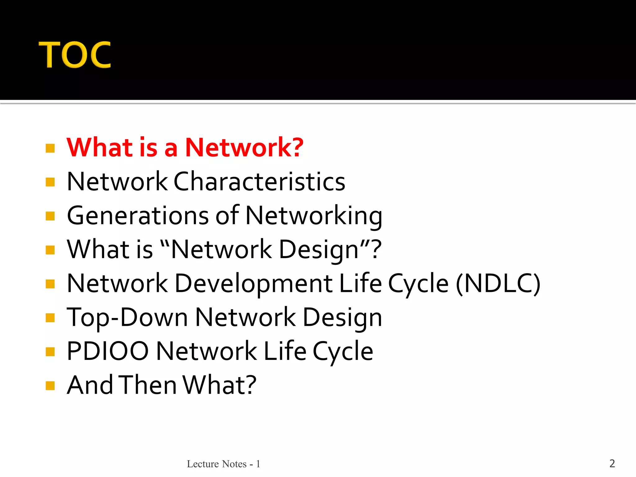 Network Analysis & Design | PDF