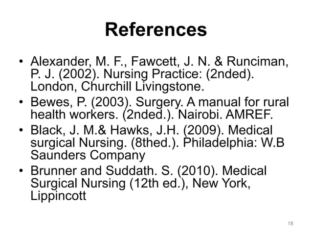 Session 7_ Care of A Patient with Phlebitis.ppt | Blood Disorders ...