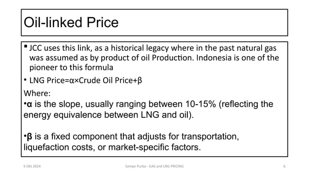 Session 7 Gas and LNG PRICING Principles.pptx | Commodities | Economy