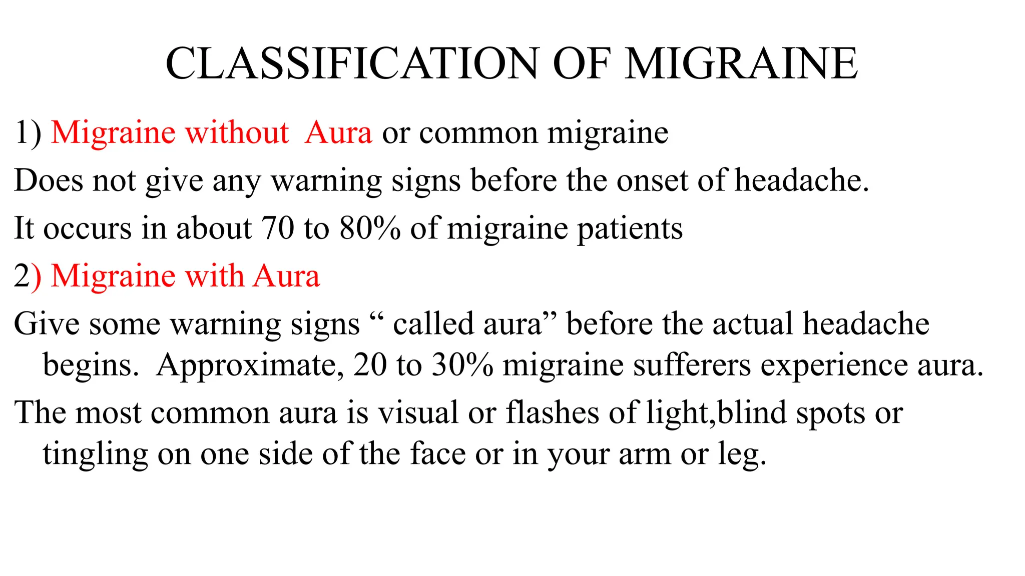 Session 7 Migraine and tension headache pptT | PPTX