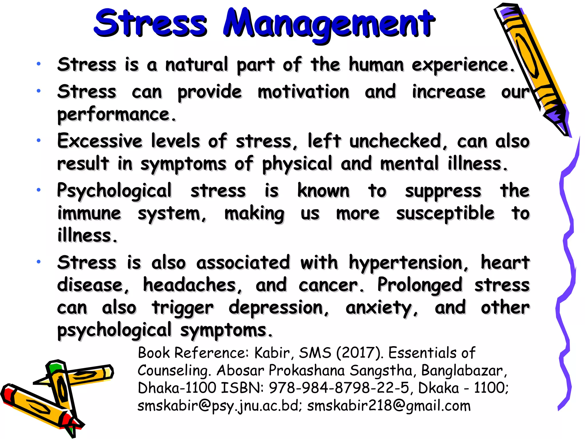 Stress and Time Management | PPT