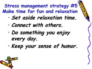 Stress and Time Management | PPT