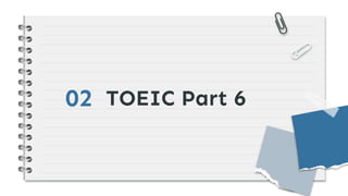 TOEIC Part 6 Discussion | PPTX