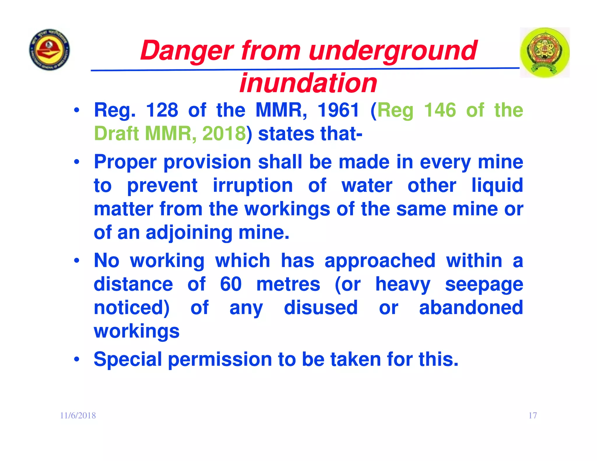 Dangers from surface & Underground water | PDF