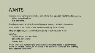Session 8- Economics and the Market | PPTX