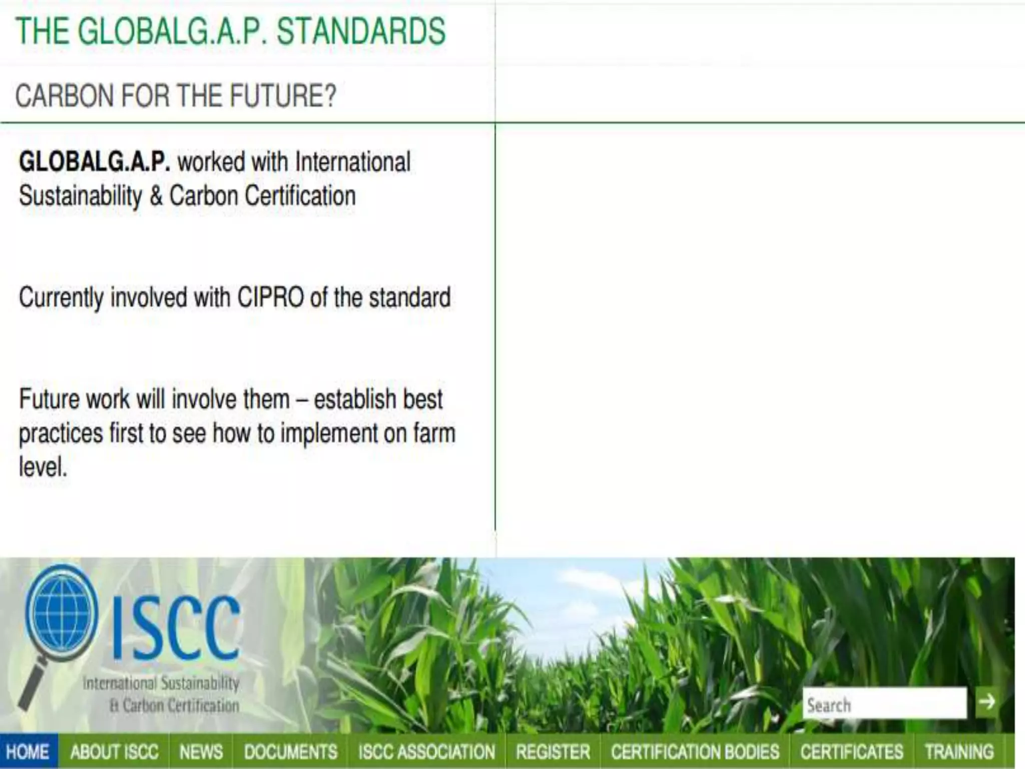 Globalgap And Certification for Agribusiness | PPTX