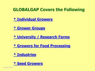 Globalgap And Certification for Agribusiness | PPTX