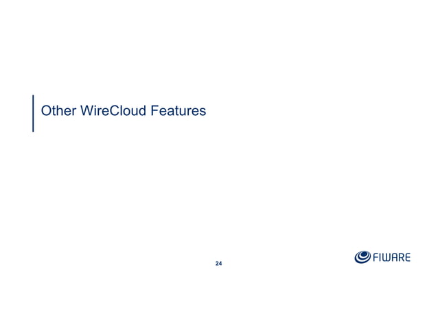 Operational Dashboards with FIWARE WireCloud | PPT