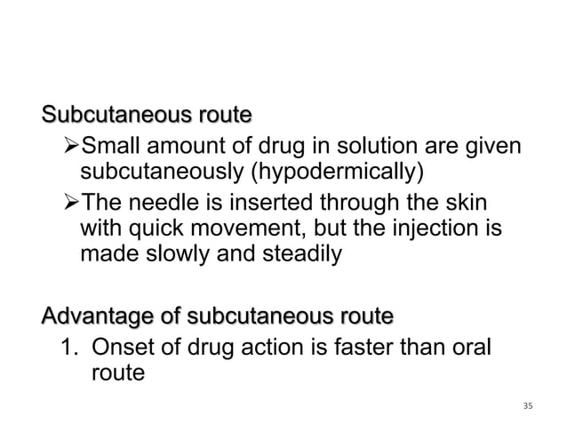 Session 8-ROUTES OF ADMINISTRATION.pptxs | PPT