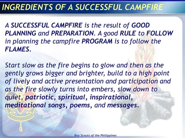 Session 8 - Troop Campfire.pptx | Musicals | Genres